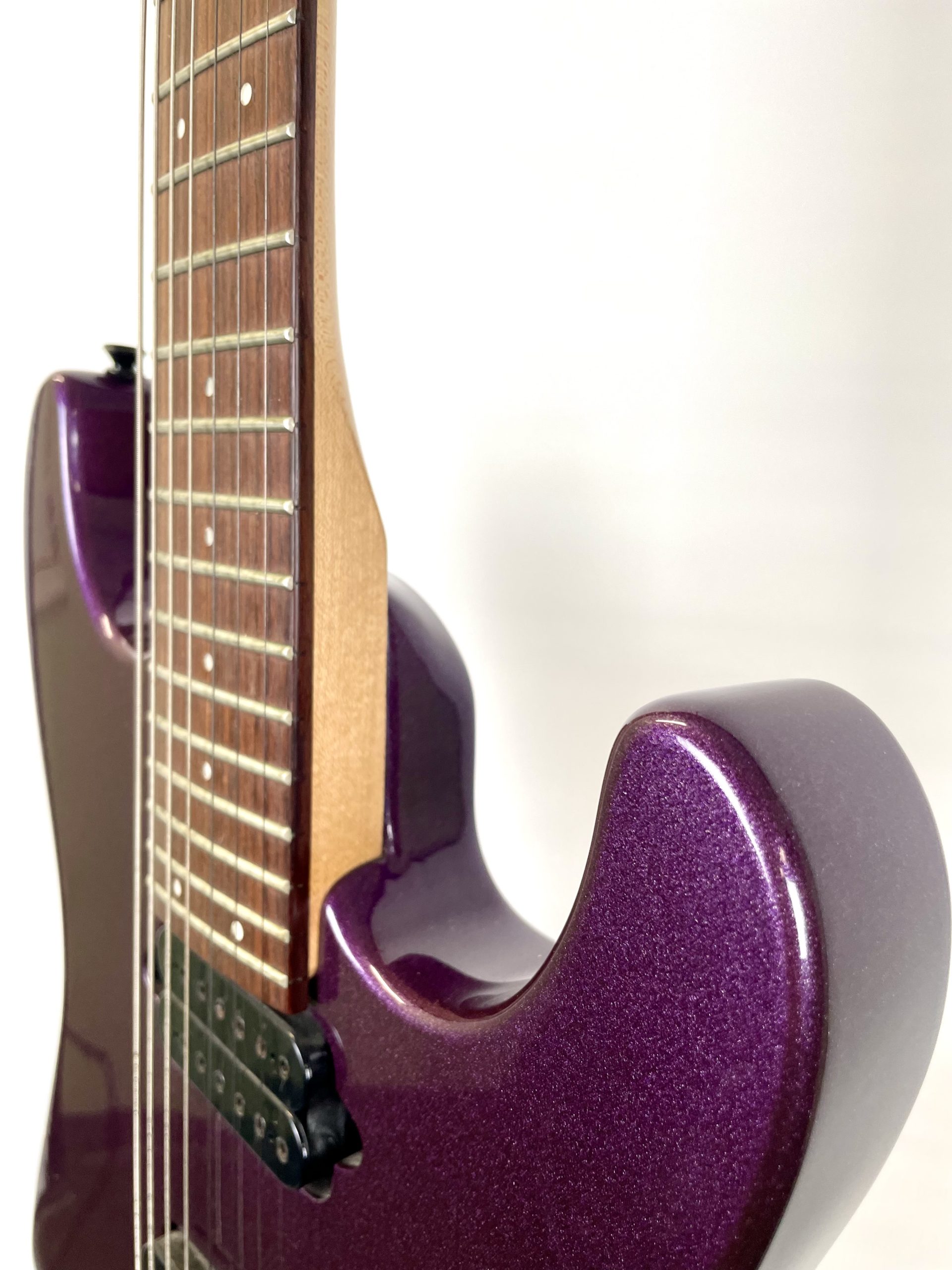 2000 Fender Squier Stagemaster HH7 7-string electric guitar- Metallic ...